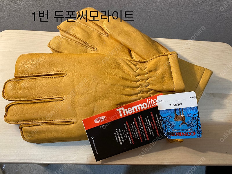 미국 콘로이 오리지날 전통 사슴가죽장갑듀폰써모라이트장 기타 등산용품 중고나라