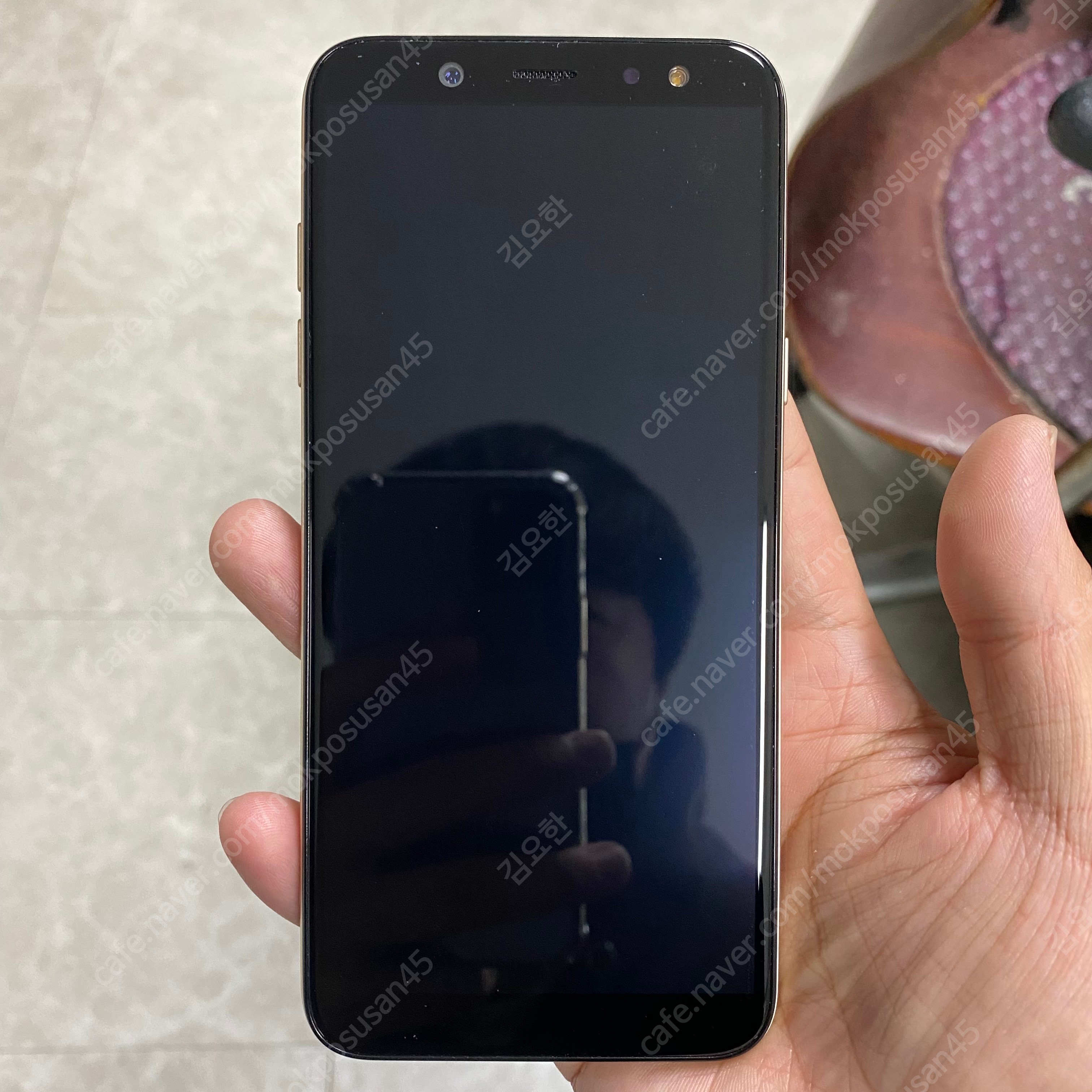 갤럭시A6 A600 SK 골드 32GB 8만 17868... | 스마트폰 | 중고나라