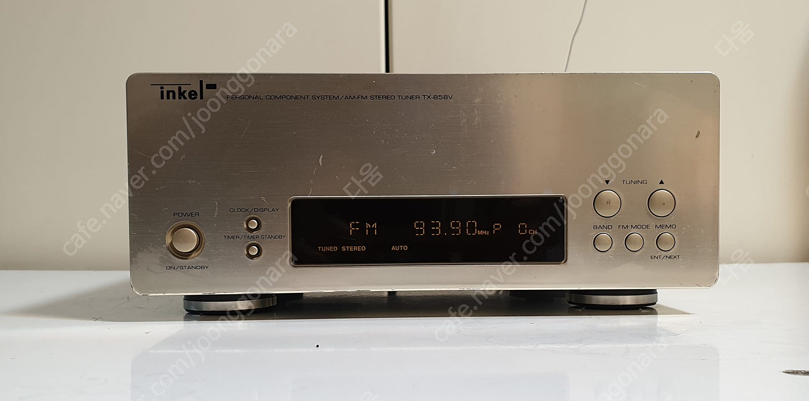 ** 인켈 INKEL 스테레오 미니 튜너 TX-858v | 오디오/홈시어터 | 중고나라