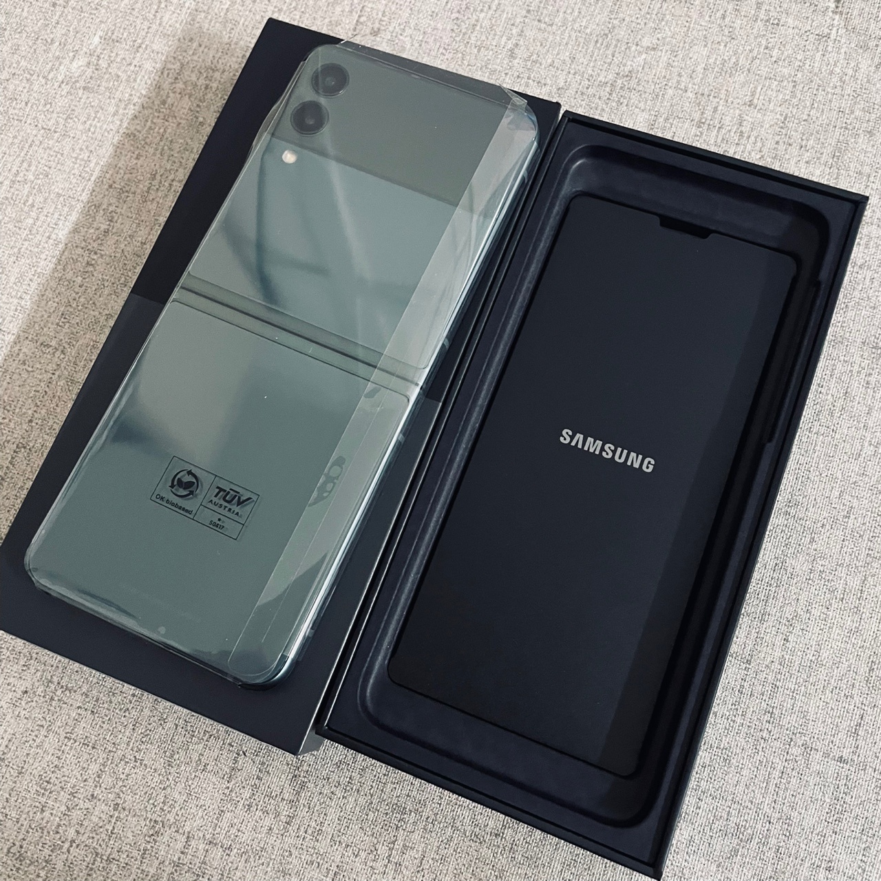 갤럭시 Z플립3 그린 256G 풀박스 초S급 86만원 ... | 스마트폰 | 중고나라