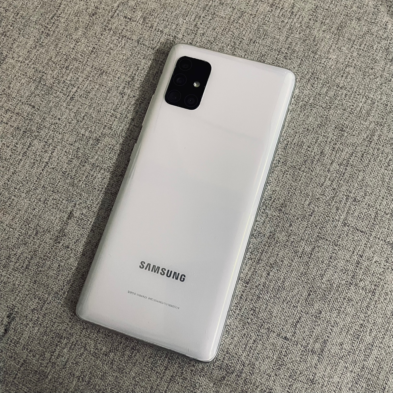 갤럭시 A51 화이트 128G 무잔상 17만원 판매합니... | 스마트폰 | 중고나라
