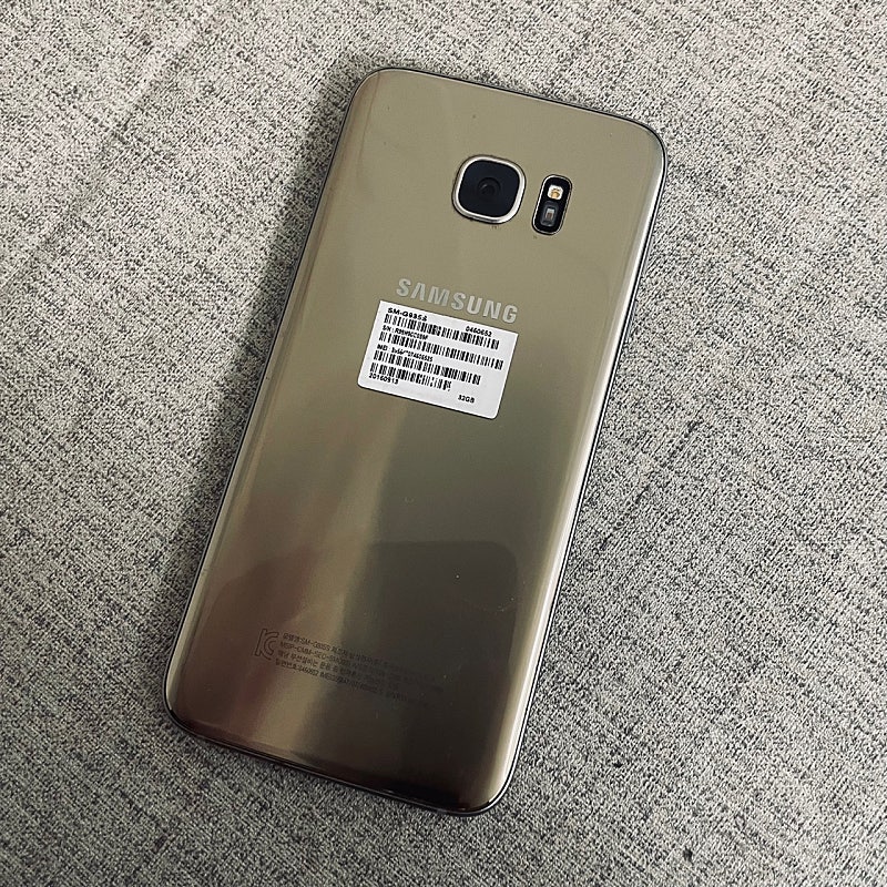 SKT 갤럭시 S7엣지 골드 32G 7만원 판매합니다 | 스마트폰 | 중고나라