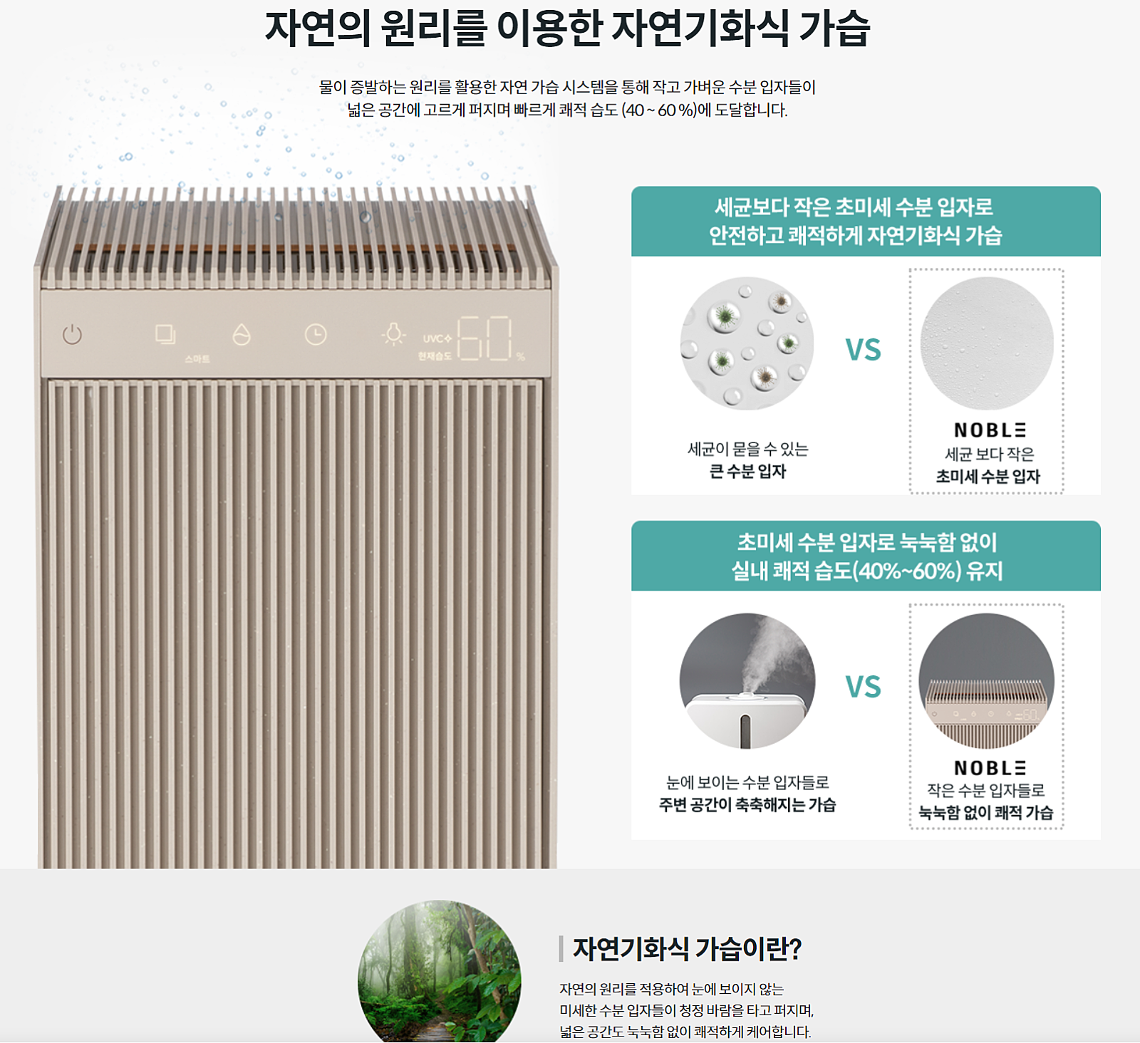 가열식초음파식 대신 자연기화식으로 가습하세요 코웨이 가습기 And 가습공기청정기 네이버 블로그