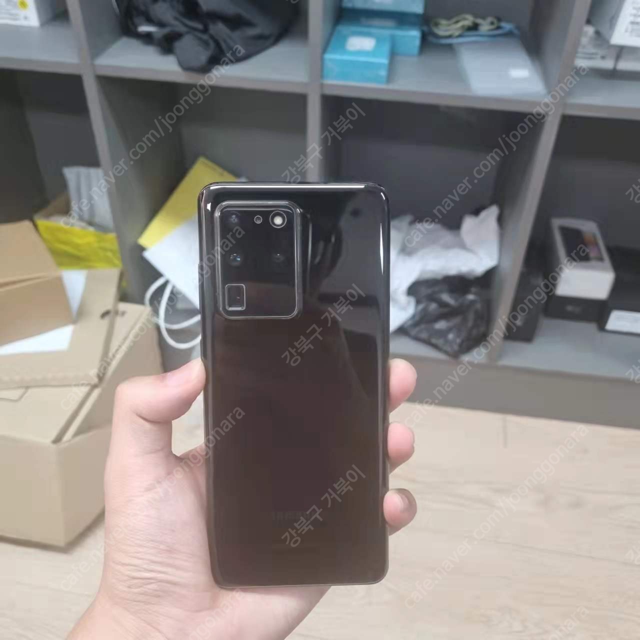 중고폰/갤럭시S20 울트라 5G 256G 블랙 정상해지... | 삼성 | 중고나라