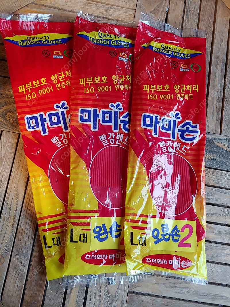 안녕하세요~ 마미손고무장갑 빨강밴드고무장갑 대 한박스 욕실용품 중고나라
