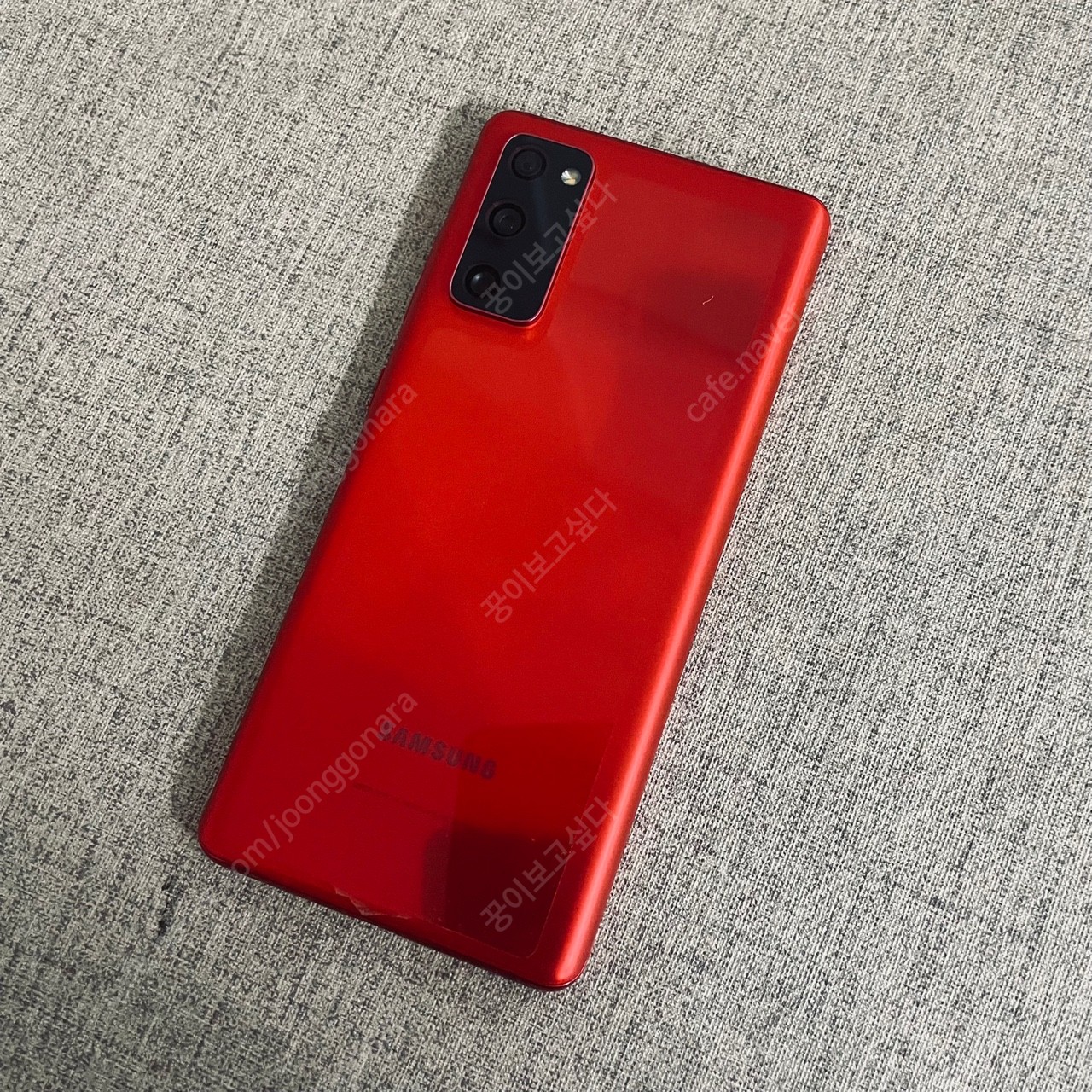 S급 갤럭시 S20FE 레드 128G 20년12월개통 ... | 스마트폰 | 중고나라