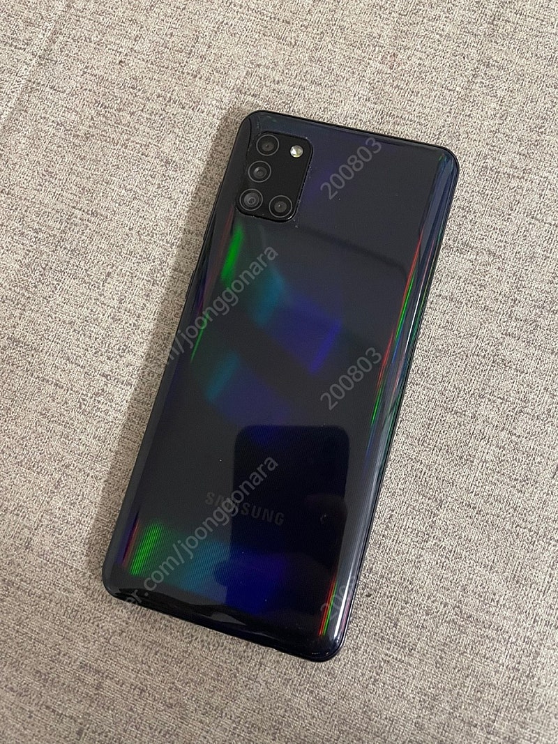 SKT 갤럭시 A31 블랙 64G 20년8월개통 13만원 판매합니다 | 스마트폰 | 중고나라