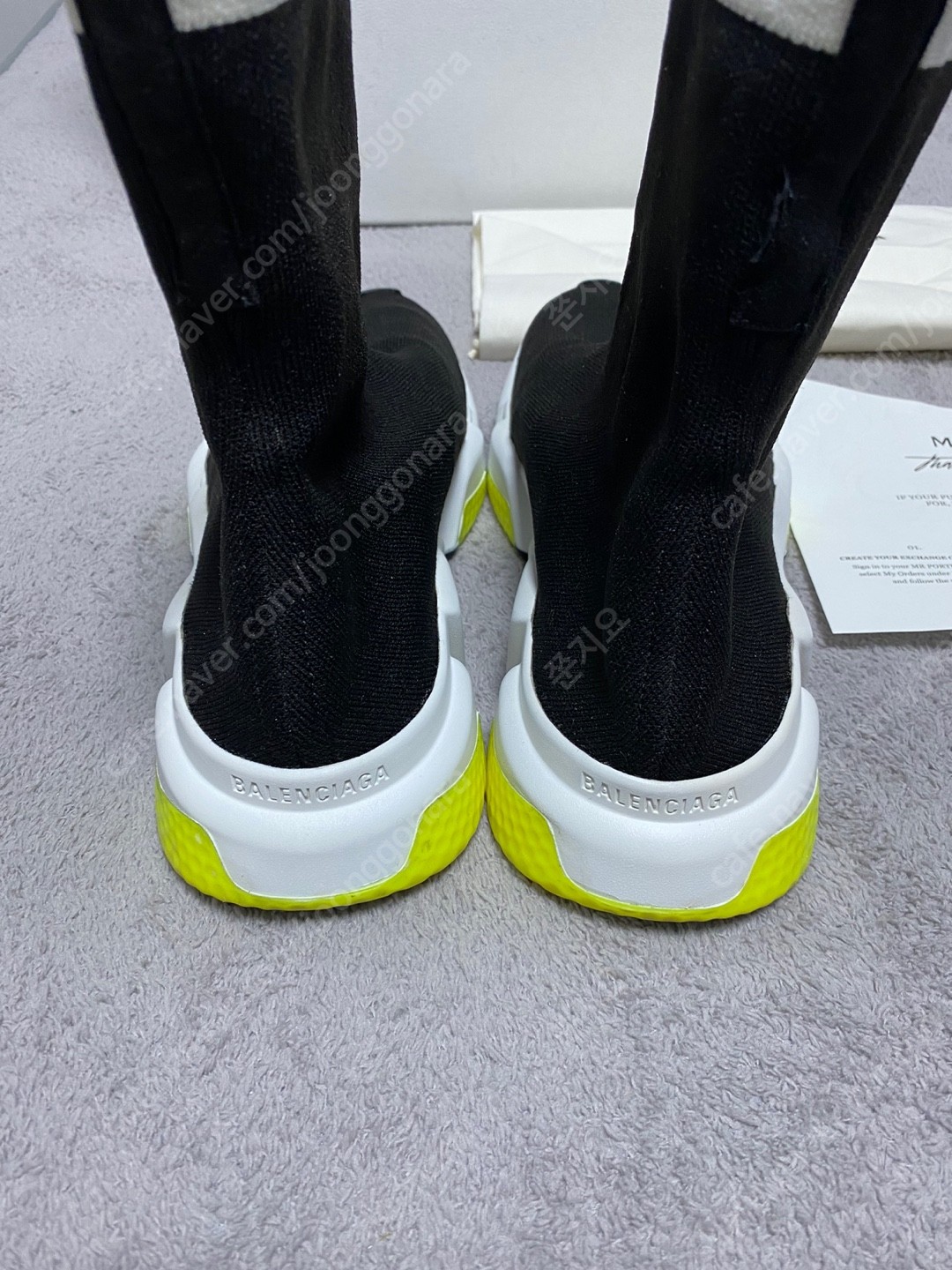 발렌시아가 스피드러너 41사이즈 265-270 풀박스/... | 구두/로퍼 | 중고나라