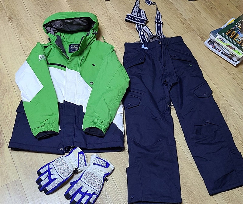 블루독 스키복 상하세트 145 155 | 유아용의류 | 중고나라