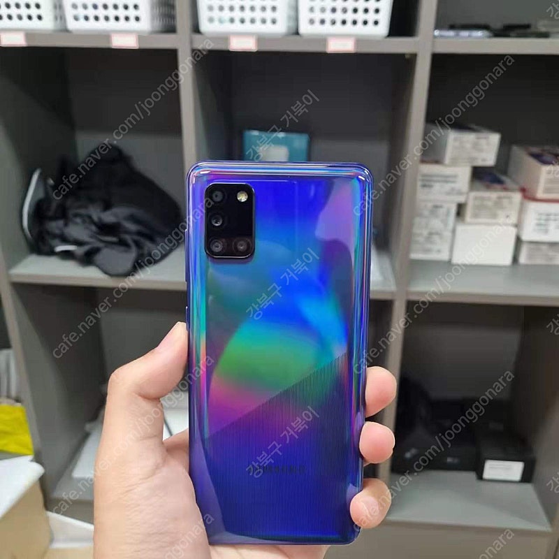 중고폰/S급 갤럭시A31 64G 블루 정상해지 최초개통... | 삼성 | 중고나라