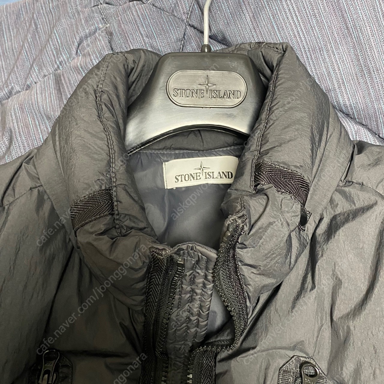 21fw 스톤아일랜드 클링클랩스 숏패딩 후드X L사이즈... | 기타 수입명품 | 중고나라