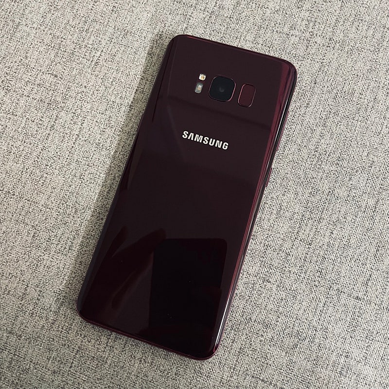 SKT 갤럭시 S8 버건디 64G 10만원 판매합니다 | 스마트폰 | 중고나라