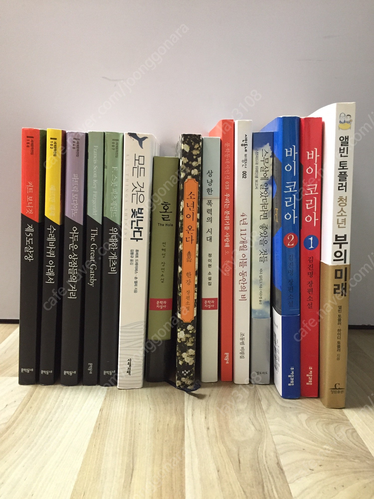 베스트셀러 소설 수상작 문학동네 세계문학 전집 일부 시집 등 팝니다 상태 좋음 흥정가능 문학과학경영 중고나라