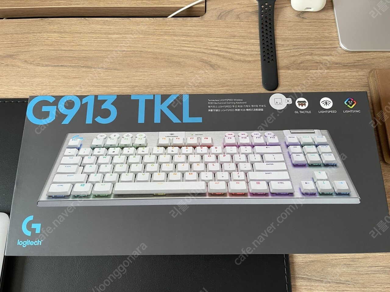 로지텍 G913 텐키리스 무선 키보드 갈축 (화이트) ... | 키보드/마우스/스피커 | 중고나라