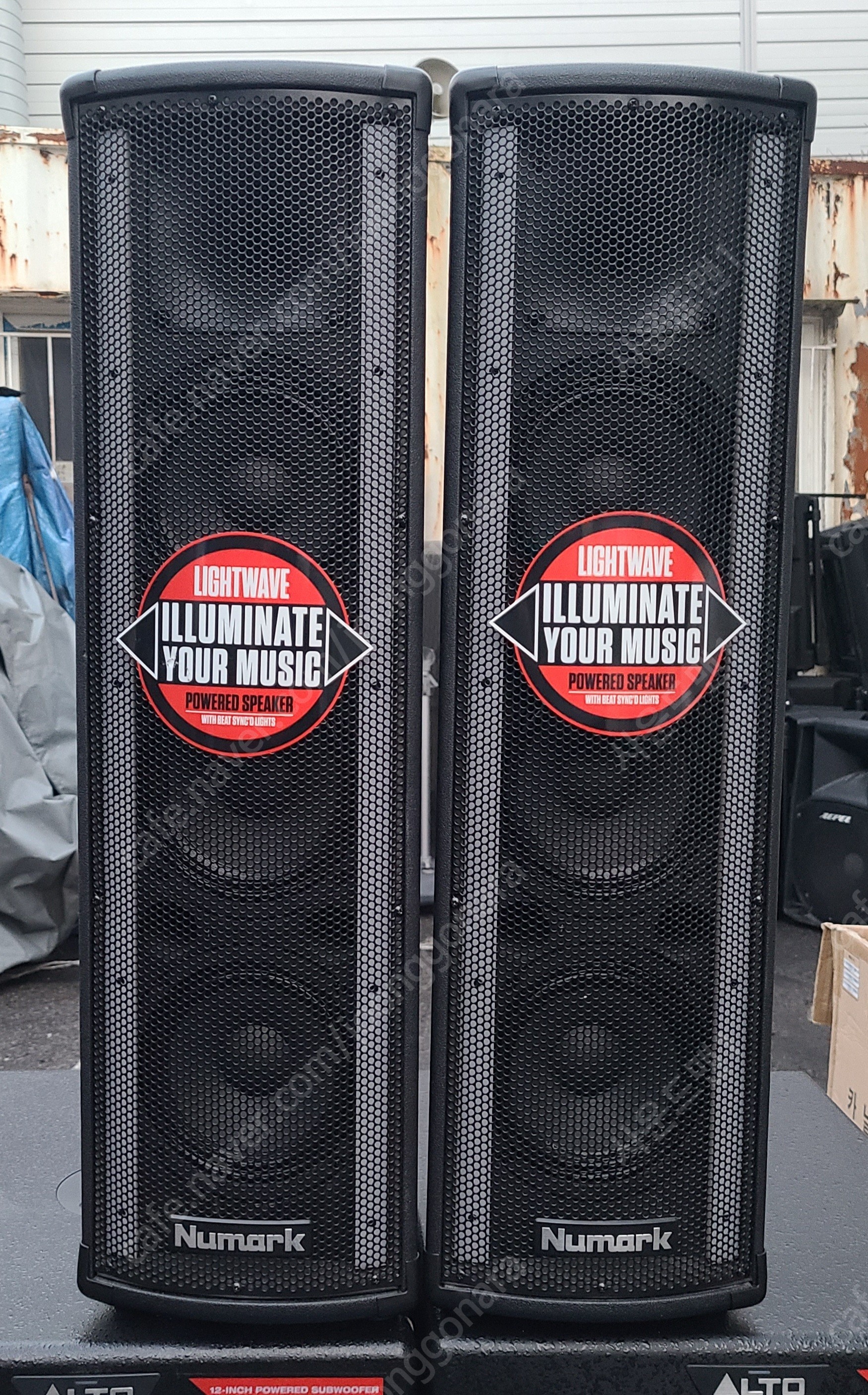 (판매)Numark Lightwave DJ 스피커 | 오디오/홈시어터 | 중고나라