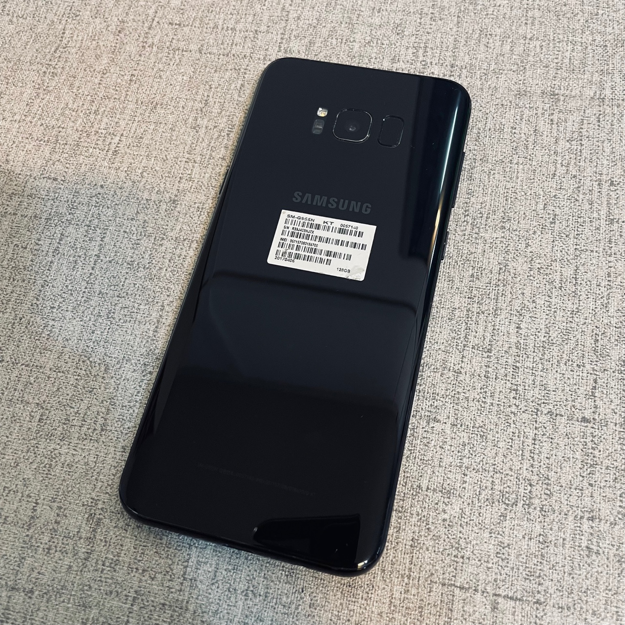 SKT 갤럭시 S8플러스 블랙 128기가 외관초S급 1... | 스마트폰 | 중고나라