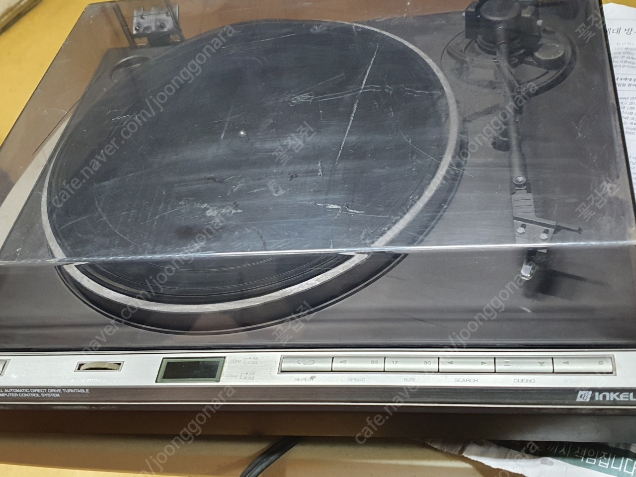 인켈 턴테이블 pf-1771t | 중고나라 카페에서 운영하는 공식 사이트