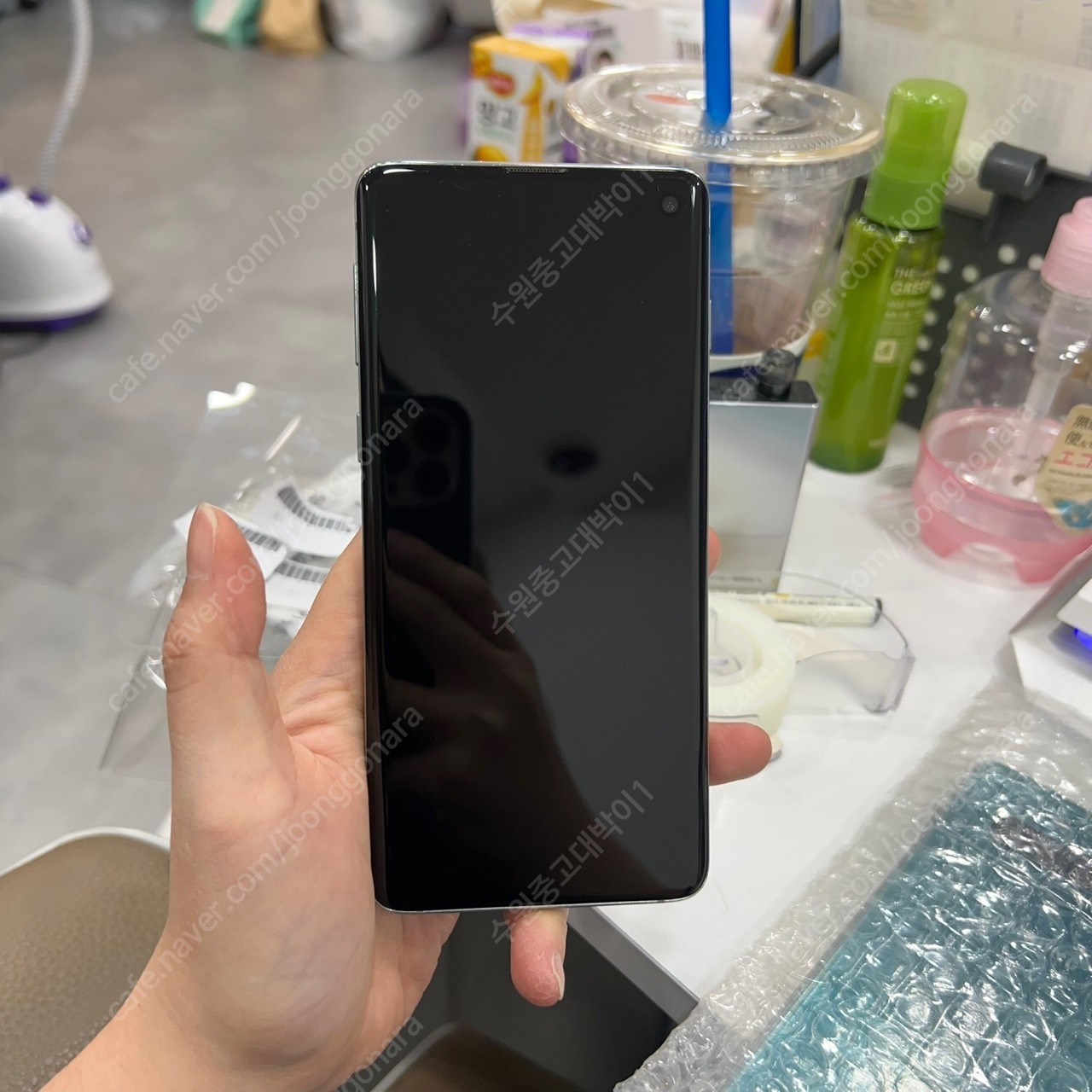 갤럭시S10 G973 LG 그린 128GB 26만 27... | 스마트폰 | 중고나라