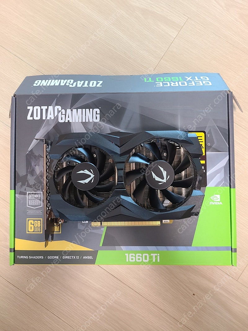 조텍 1660ti (그래픽카드) | 케이스/거치대/보호필름 | 중고나라