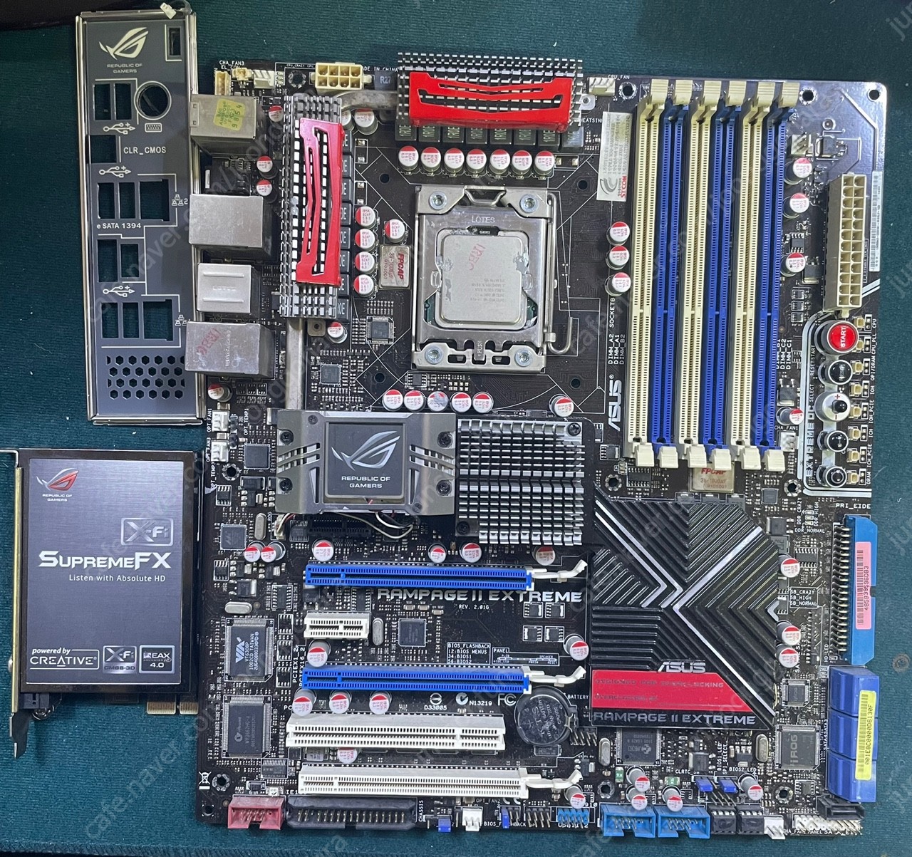 ASUS ROG RAMPAGE II EXTREME X5... | CPU/메인보드 | 중고나라