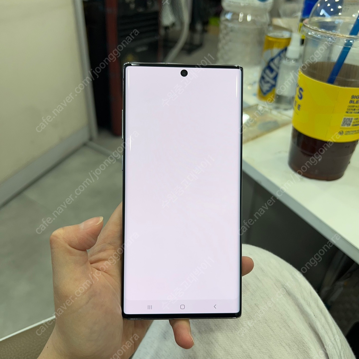 갤럭시노트10플러스 N976 LG 아우라글로우 256G... | 스마트폰 | 중고나라