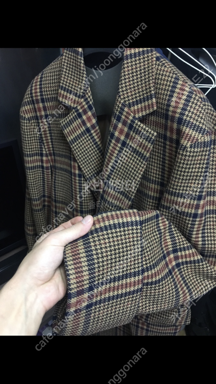 (새제품급_) 우영미 17fw 컬렉션 메인 체크 롱코트... | 기타 수입명품 | 중고나라