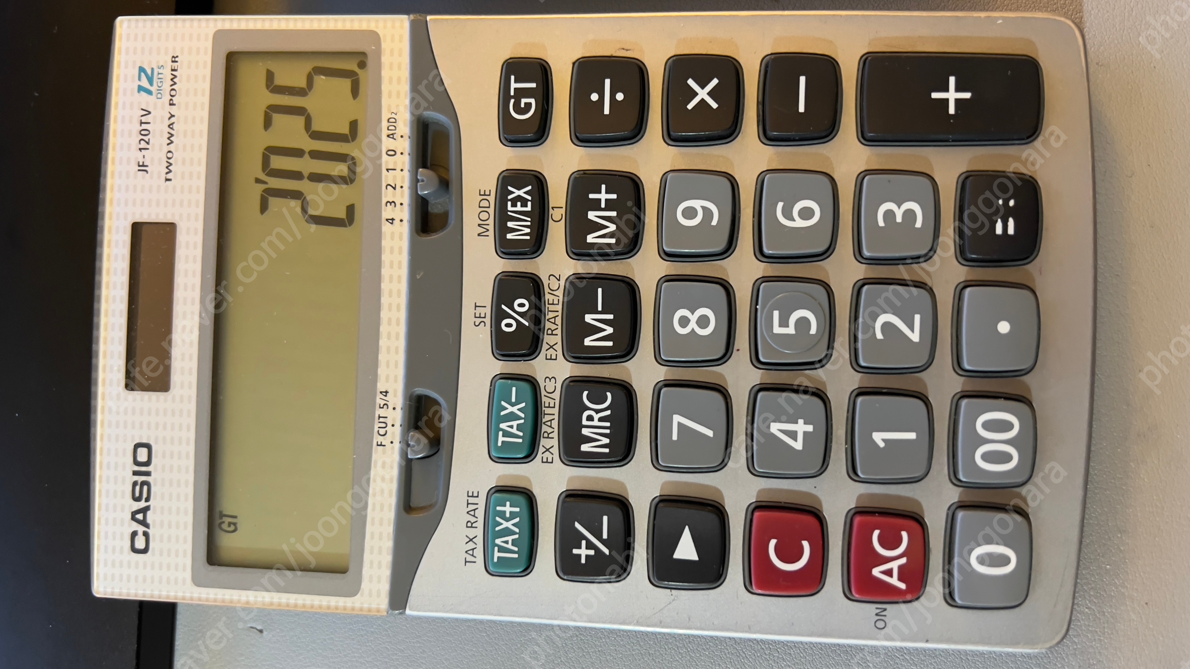 CASIO JF 120TV, MX 120S 카시오 계산... | 문구/사무용품 | 중고나라