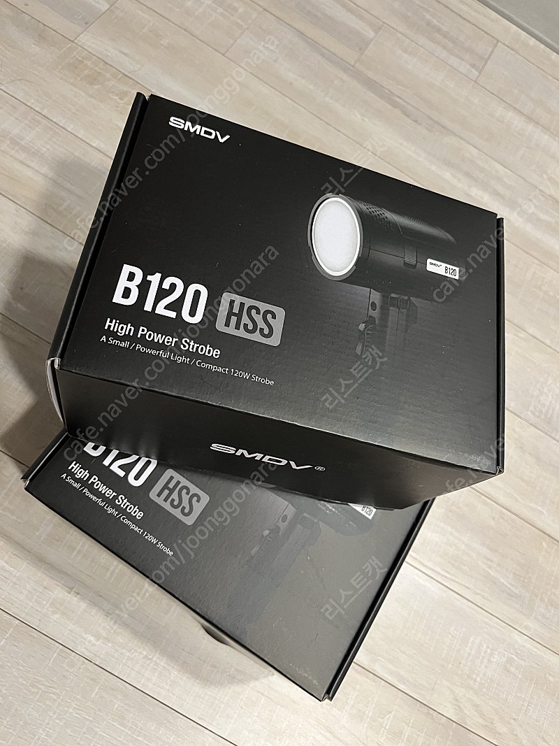 SMDV B120 플래시 조명 2개 + SONY 소니용 B-CONTROL +리플렉터 팝니다 | 삼각대/조명/플래시 | 중고나라