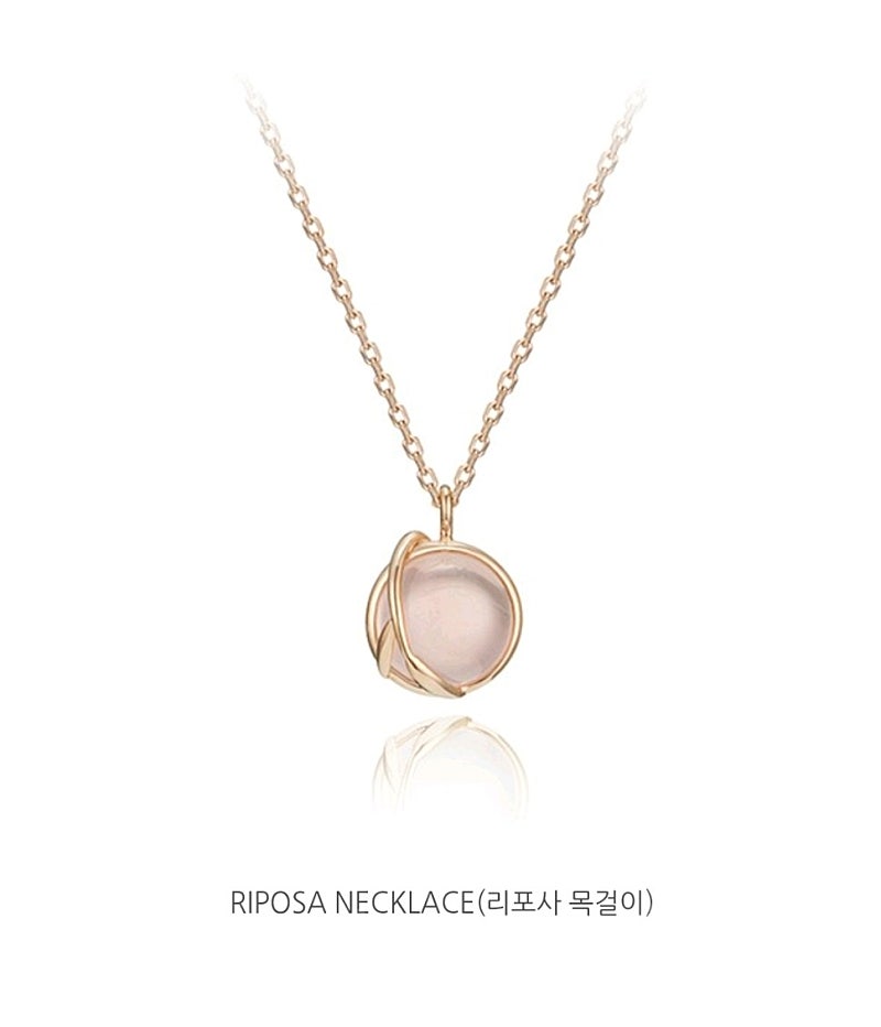 14k 제이에스티나 목걸이 로즈골드 티셔츠캐쥬얼의류 중고나라