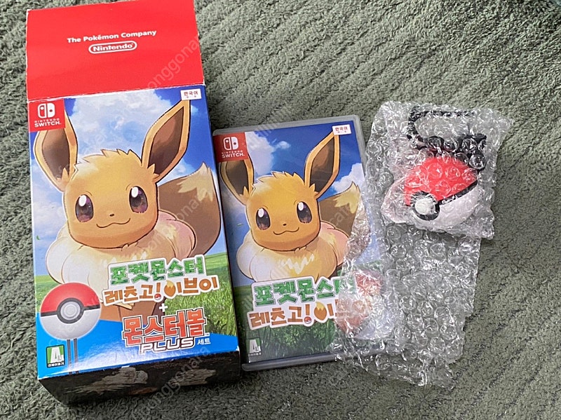 닌텐도 스위치 레츠고 이브이 몬스터볼 Wii 중고나라