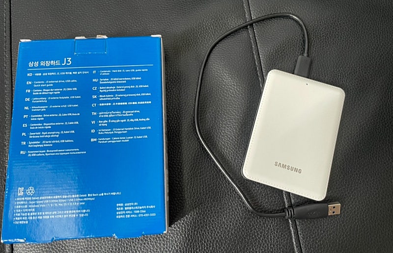 삼성 외장하드 J3 (2테라) | HDD/SSD/ODD | 중고나라