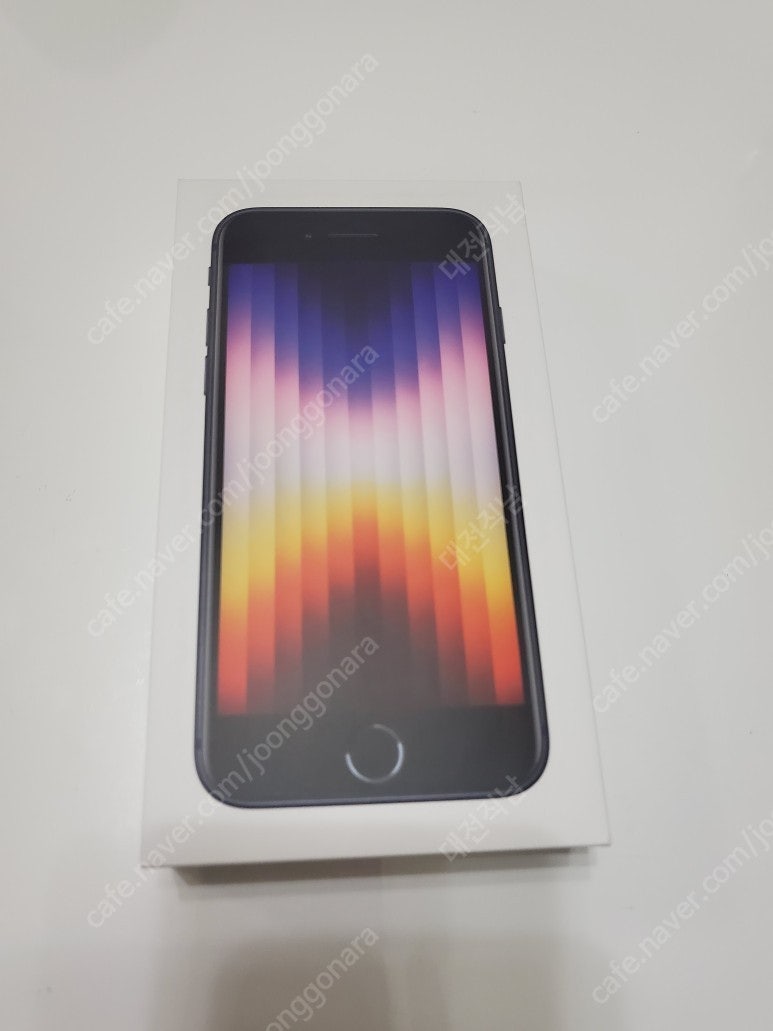 아이폰SE 3 64G 미드나이트 미개봉 팝니다. | 스마트폰 | 중고나라