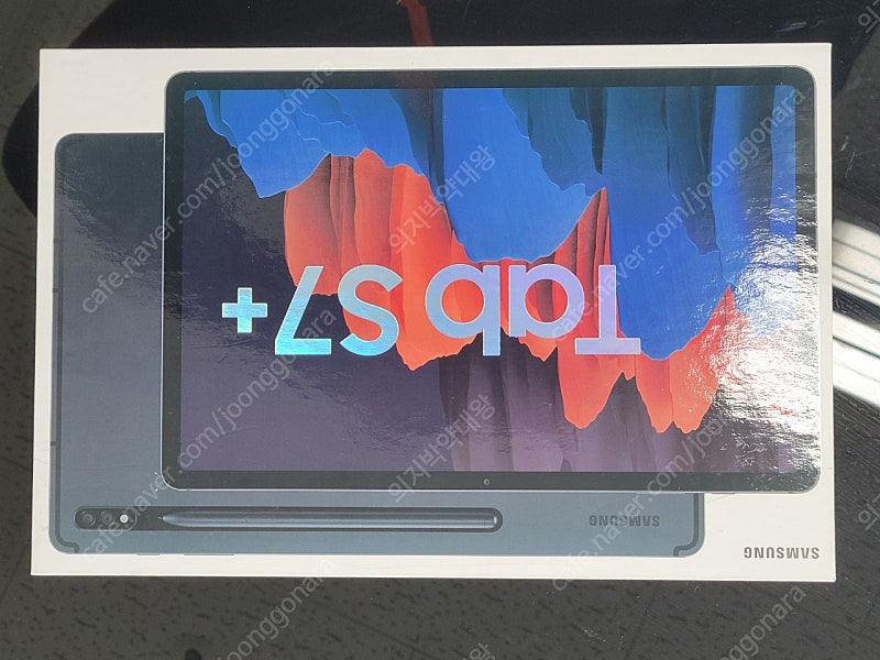 갤럭시 탭 S7+ 256 LTE 자급제 미스틱블랙 미개봉 SM-T975NZKHKOO 팝니다.! | 태블릿PC | 중고나라
