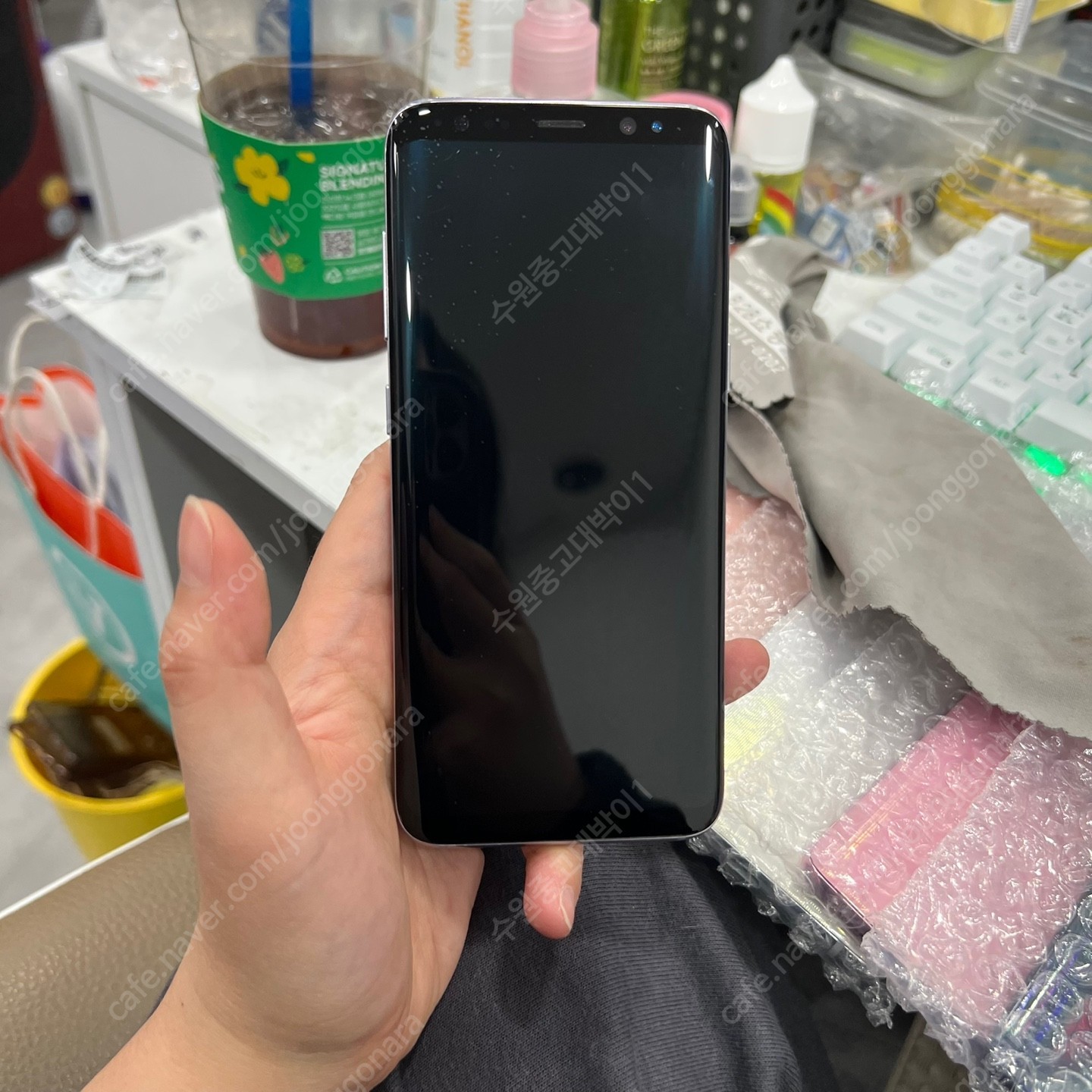 갤럭시S8 G950 LG 오키그레이 64GB 10만 4... | 스마트폰 | 중고나라