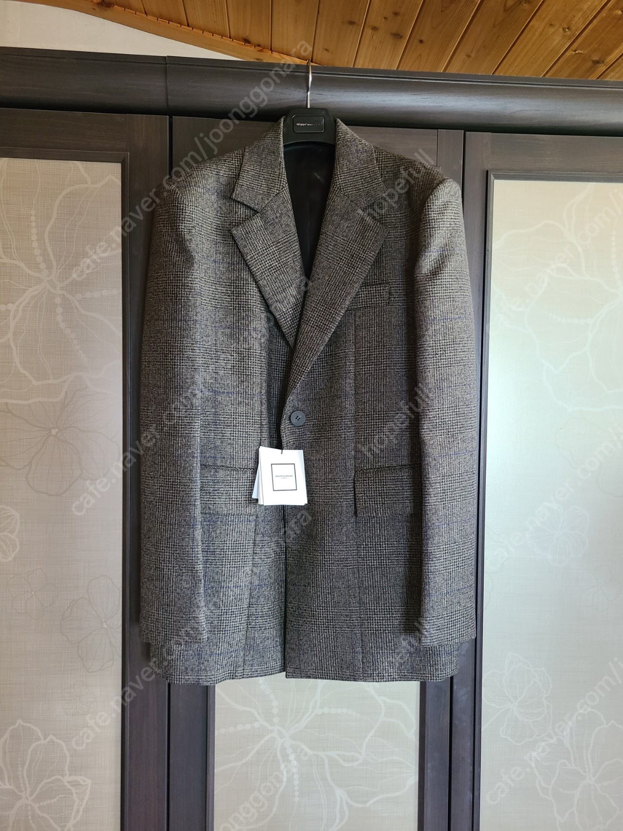 우영미 21fw 메인 체크 자켓 50 | 기타 수입명품 | 중고나라