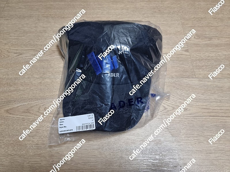 (A1,A2) 아더에러 21FW 블랙 로고 캡 | 기타잡화/관련용품 | 중고나라