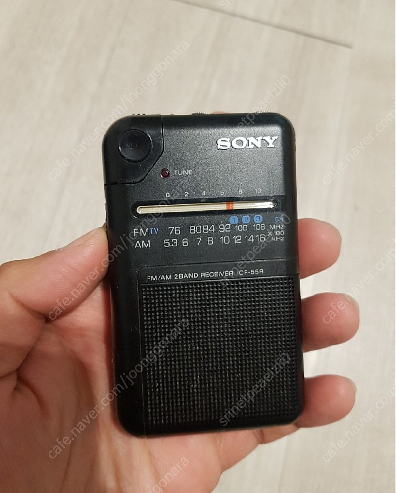 소니 ICF-55R 소형 라디오 | 이어폰/헤드폰 | 중고나라