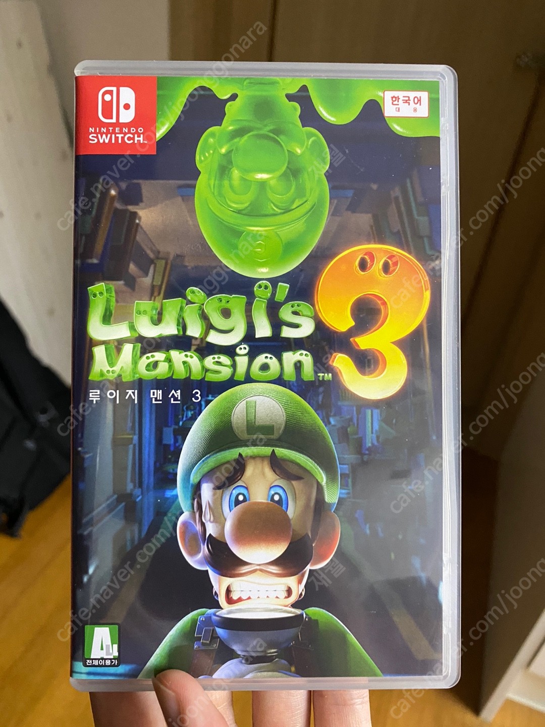 닌텐도스위치 루이지맨션3 팝니다! | 게임타이틀 | 중고나라
