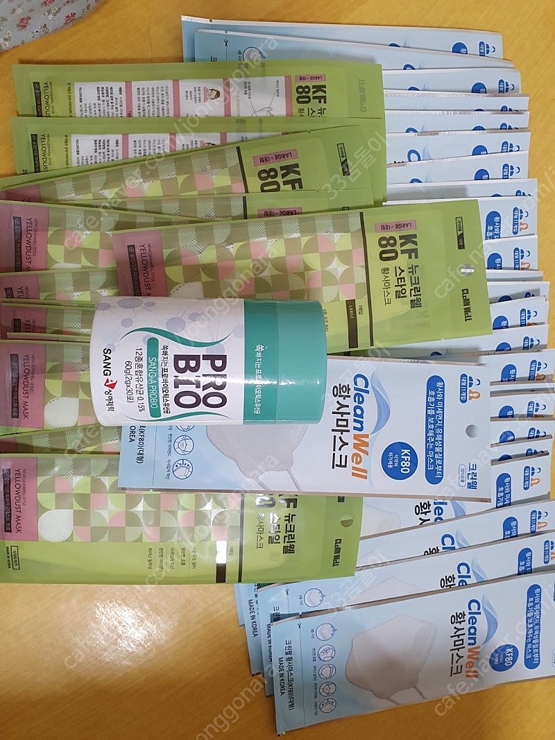 크린웰 마스크 kf80 50장 유산균 | 기타 생활용품 | 중고나라