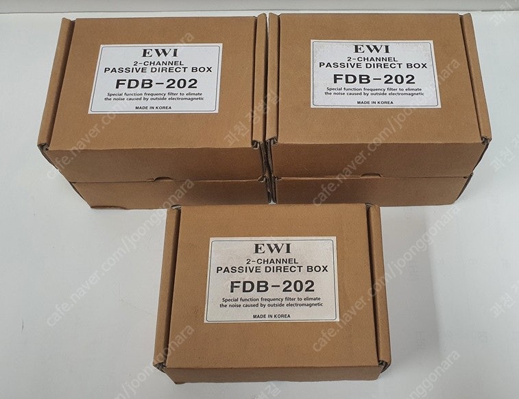 EWI 2채널 패시브 다이렉트 박스(FDB-202) | 오디오/홈시어터 | 중고나라