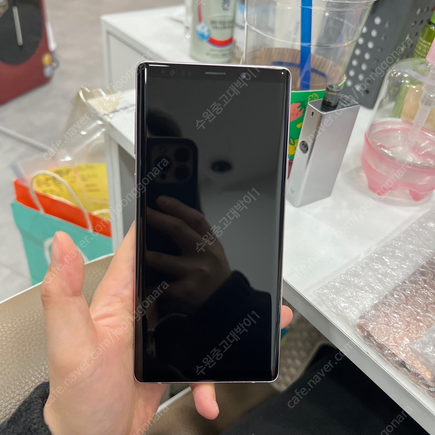 갤럭시노트9 N960 SK 퍼플 128GB 23만 52... | 스마트폰 | 중고나라