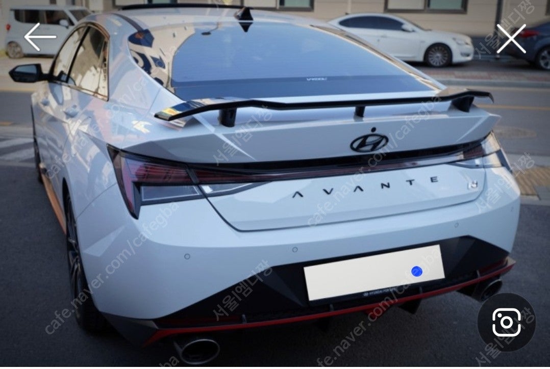 아반떼cn7 n 순정스포일러 판매합니다. | 중고나라 카페에서 운영하는 공식 사이트