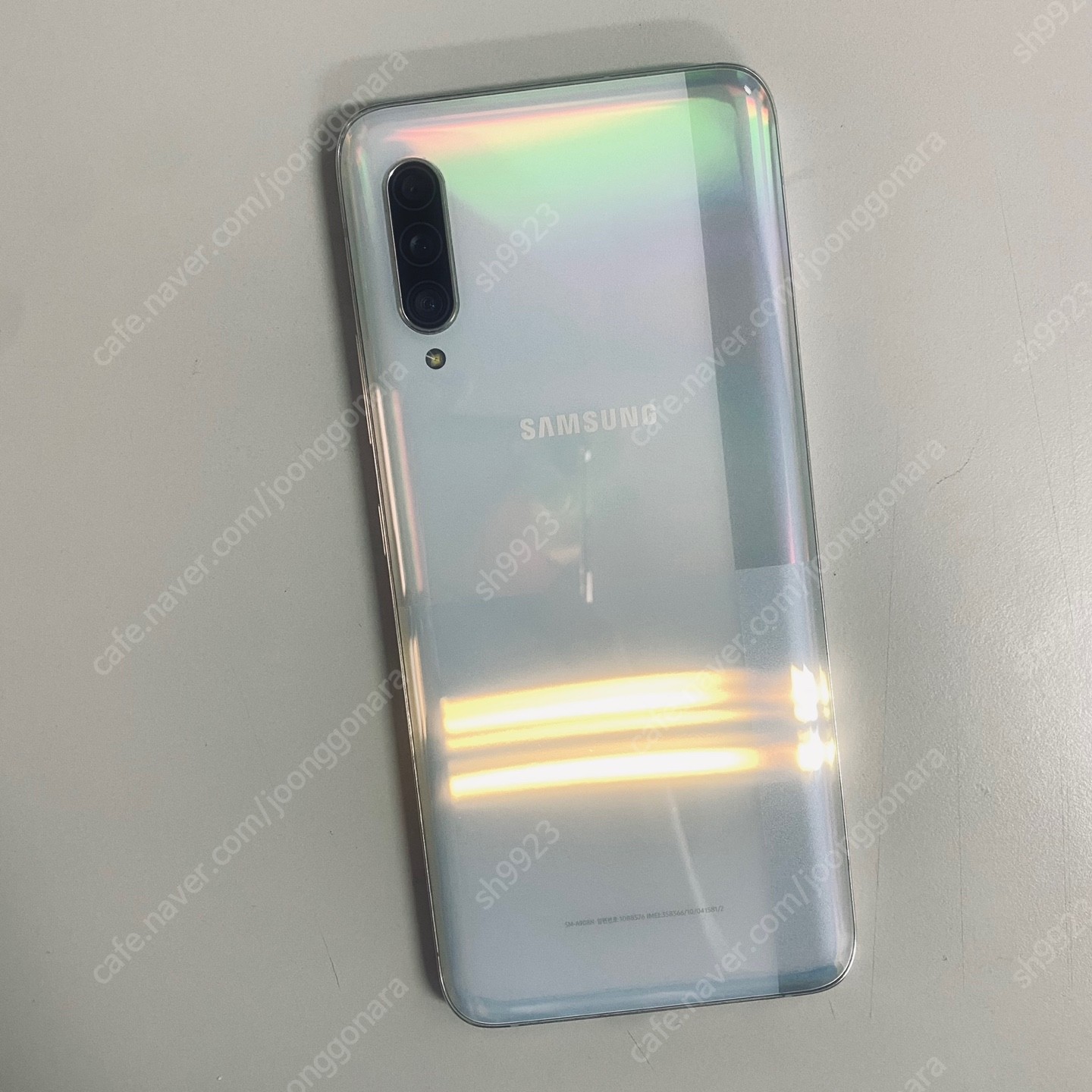 갤럭시A90 화이트 128G 20년개통 매우깨끗한S급 ... | 스마트폰 | 중고나라