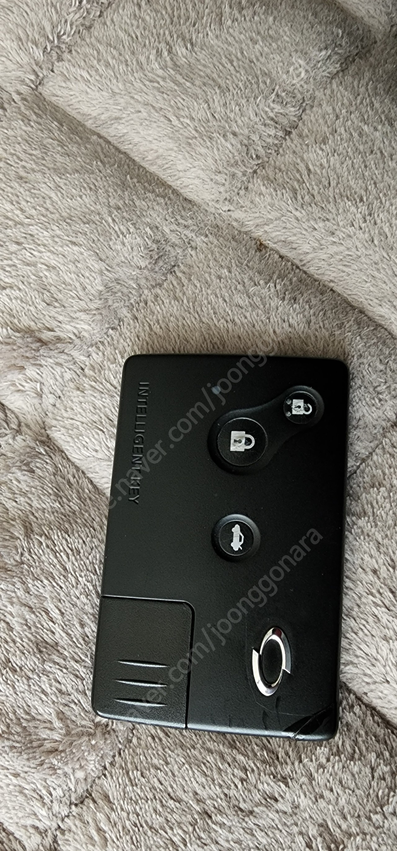 sm5 카드형 스마트키 3버튼 (0156) | 기타 부품/용품 | 중고나라