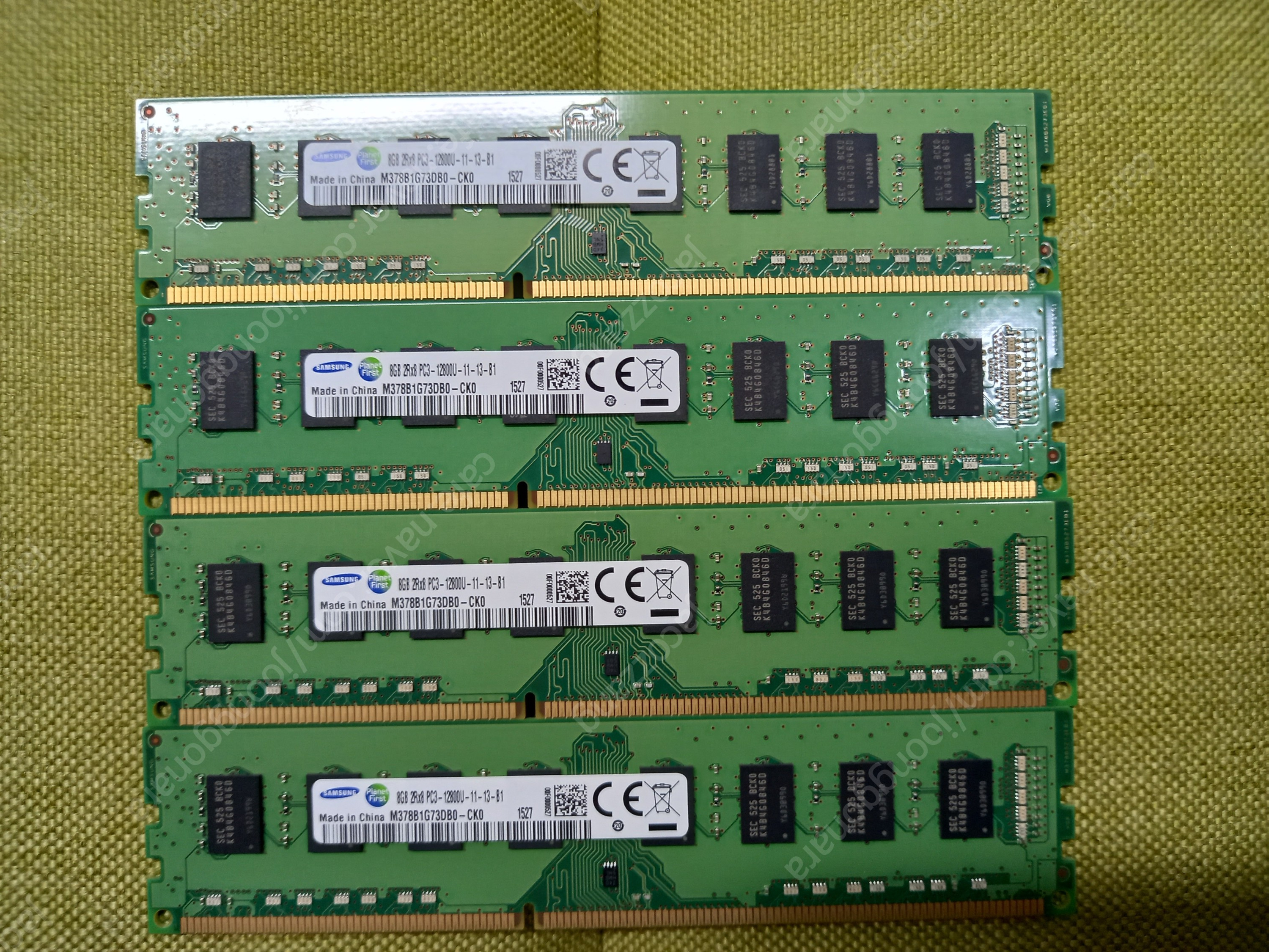 [인천] 삼성 ddr3 8g 12800 양면(동일주차)... | CPU/메인보드 | 중고나라