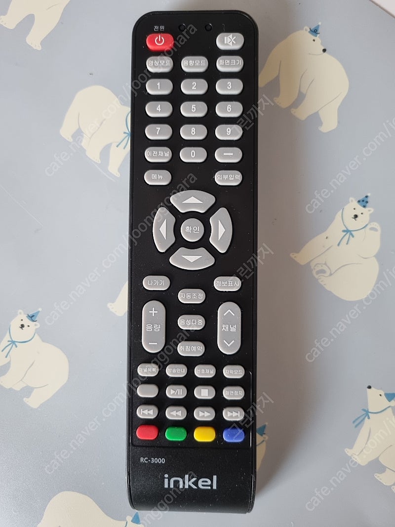 인켈(INKEL) TV 리모컨 판매합니다. | TV | 중고나라
