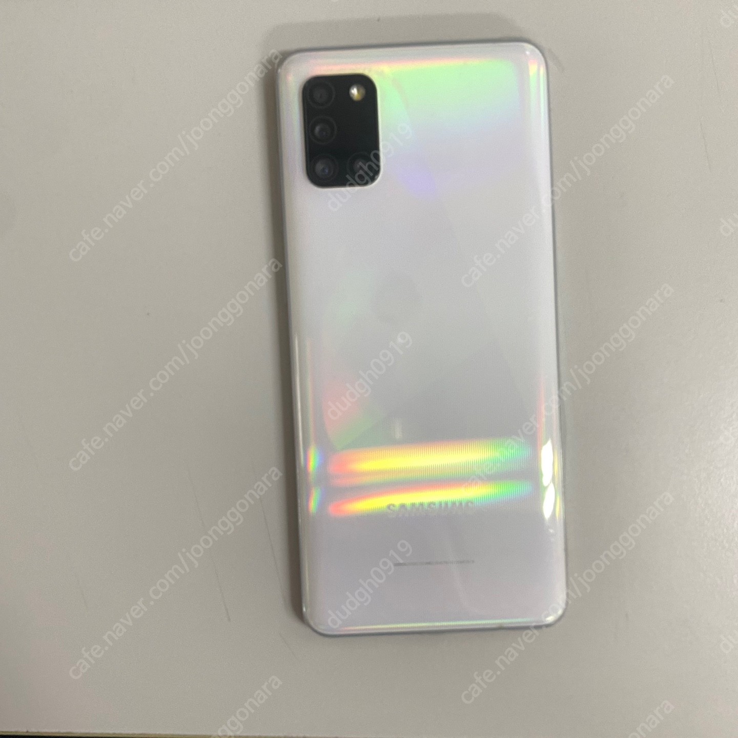 갤럭시A31 화이트 64G 20년7월개통S급 10만원판... | 중고나라 카페에서 운영하는 공식 사이트