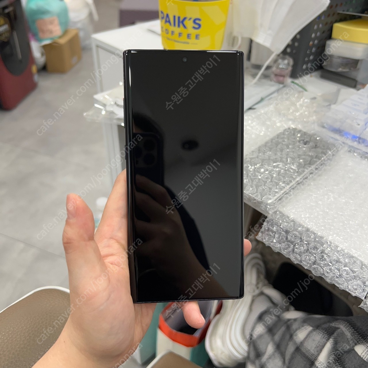 갤럭시노트10플러스 N976 KT 블랙 512GB 38... | 스마트폰 | 중고나라