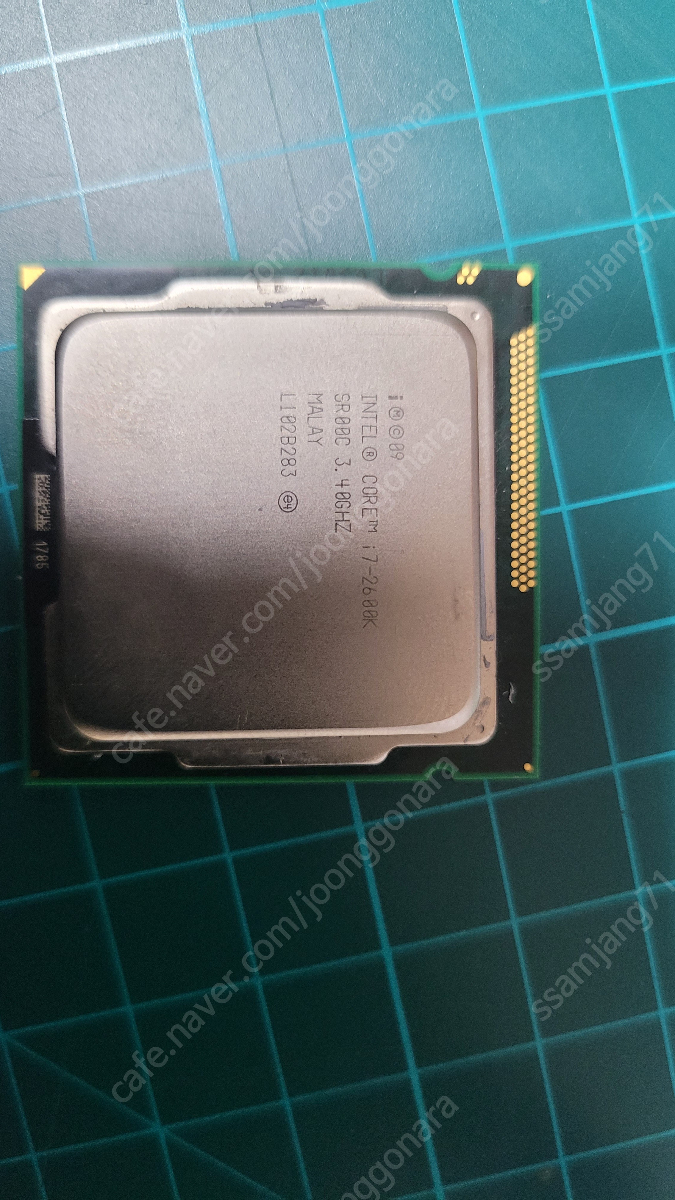 i7 2600k 팝니다.(5만) | CPU/메인보드 | 중고나라