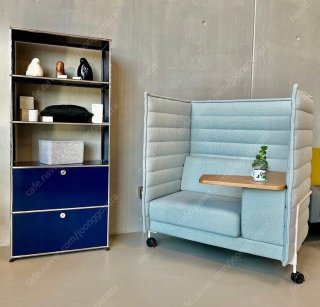 Vitra alcove 1seat work sofa 비트라 알코브 하이백 소파 (knoll cassina lc 허먼밀러 임스 ...